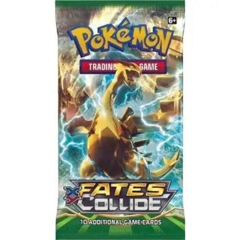 Pokémon, XY: Fates Collide, 1 Booster (Zygarde Artwork) – Samlarhobby ...