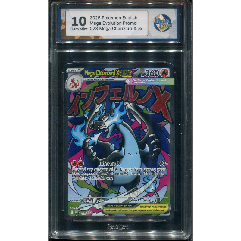 Mega Charizard X ex (MEP 023) MEP Black Star Promos - RaukCard 10 ...